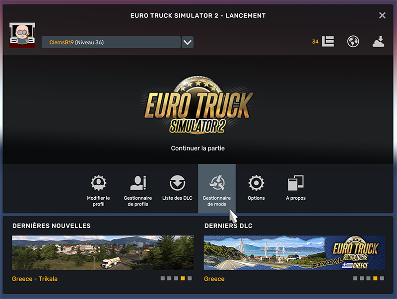 MAISON DE LA RTX | FAQ ETS2